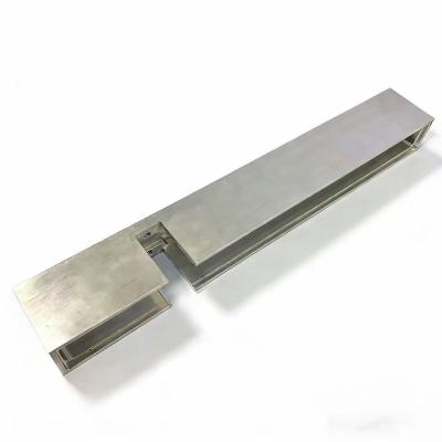 China 300x40x30mm Raw Mill Finish Aluminum Lighting Fixture Part Lightweight CNC Machined 6063 Alloy for sale