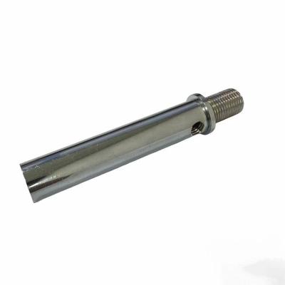 China 12x76mm Solid Brass Lighting Connector M10x1 Thread Corrosion Resistant Fixture Part for sale