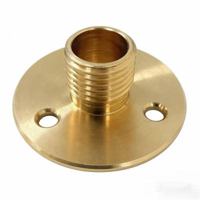 China Solid Brass Light Fixture Part M10x1 Thread 26mm Corrosion Resistant for Lighting Assembly for sale
