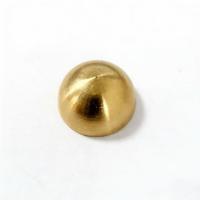 China Brass Half Round Ball Connector 16mm x 8mm M10x1 Internal Thread for Lighting Fixtures for sale