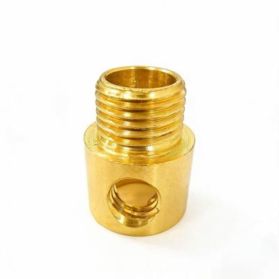 China 13x17mm M10x1 Brass Accessory Corrosion Resistant Lighting Fixture Component for sale