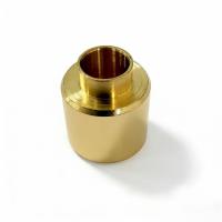 China 10x11.5mm Raw Brass Accessory for Lighting Fixture Assembly CNC Machined for sale
