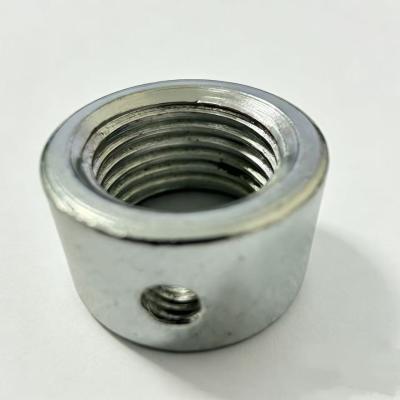 China Brass Thread Tube 14x8 mm M10x1 Fine Metric Thread for Lighting Fixture Connections for sale