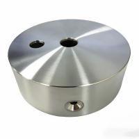 China 66mm x 22mm Raw Aluminum CNC Machined Parts Corrosion Resistant Lamp Hardware for sale
