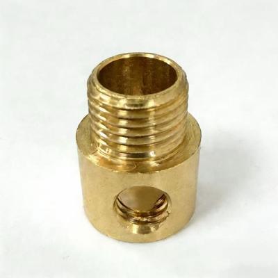 China Brass M10x1 Thread 13x17mm Lighting Connector Accessory Corrosion Resistant for sale