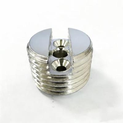 China M21x15 Raw Aluminum CNC Connector for Corrosion Resistant Luminaire Hardware for sale