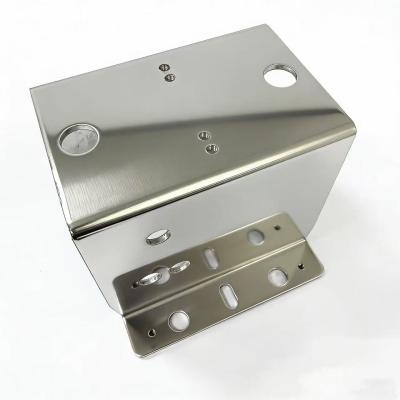 China Precision CNC Machined Aluminum Alloy 6061 Part 79x83x67mm for Lighting Fixture Hardware for sale
