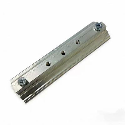 China 120x30x11 Raw Aluminum CNC Parts Corrosion Resistant Light Fixture Parts for sale