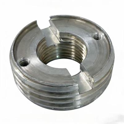 China Precision Machined M21x10 Aluminum Connector for Lighting Fixture Hardware Anodized for sale