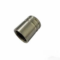 China 16x20mm M13x1 Chrome Brass Connector for Lighting Fixtures for sale