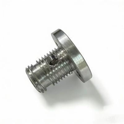 China Precision CNC Aluminum Part 19x16mm M10x1 Internal Thread for Lighting Fixture Hardware for sale