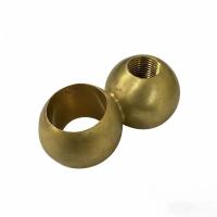 China 47x23 Raw Brass Accessory with Precision Machining for Lighting Fixtures for sale