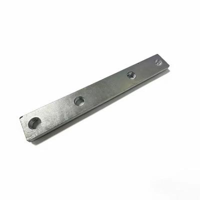 China Raw Iron Bar 100mm x 14mm x 4mm for Lighting Fixture Structural Support for sale