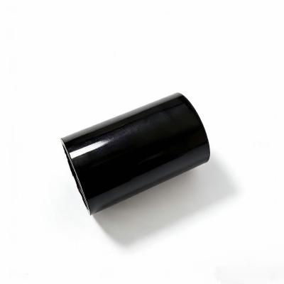 China Nylon PA Black Plastic Tube 15mm OD 25mm Length for Lighting Fixtures Connector for sale