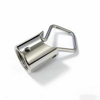 China Iron Hang Tube with Integrated Ring 22mm x 55mm for Lighting Fixture Connection for sale