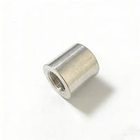 China 16x16mm Aluminum CNC Part M10x1 Thread Raw Unfinished Lighting Component for sale