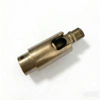 China Solid Brass Cable Gripper 16x47mm M10x1 Internal Thread Antique Bronze for sale