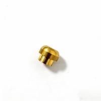 China 7x5mm M4x1 Raw Brass Lighting Fixture Connector Accessory for sale