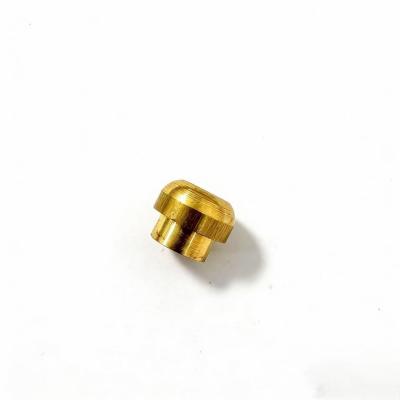 China 7x5mm M4x1 Raw Brass Lighting Fixture Connector Accessory for sale