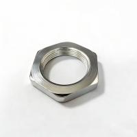 China Hot Dip Galvanized Iron Hex Nut M20x1 Fine Thread 27mm Width for Lighting Fixtures for sale