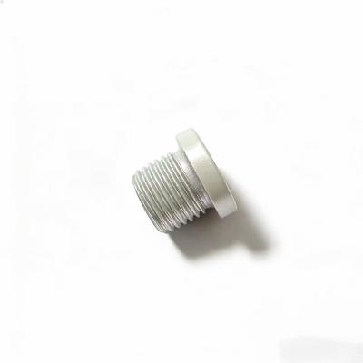 China White Electroplated Brass Lighting Accessory M10x1 Thread 13mm x 11mm for sale