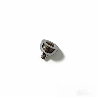China Chrome Plated Brass Lighting Connector M10x1 Thread 19mm x 19mm for sale