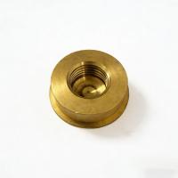 China 21x7mm M10x1 Raw Brass Connector for Lighting Fixtures Corrosion Resistant for sale
