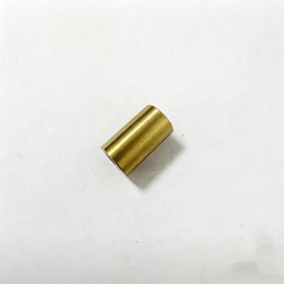 China Solid Brass Couplers 13mm x 23mm Raw Unplated for Lighting Fixture Assembly for sale