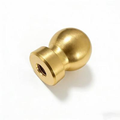China 25x34mm M7x1 Raw Brass Lighting Fixture Accessory for Decorative Hardware Assembly for sale