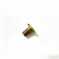 China 11x10 mm Raw Brass M6x1 Thread Lighting Fixture Connector Accessory for sale