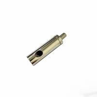 China Brass Cable Blocker 9x30mm Chrome Finish Corrosion Resistant Lighting Fixture Hardware for sale
