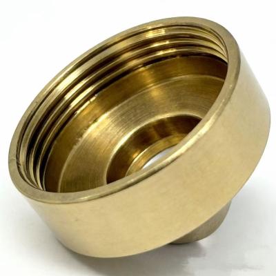 China 20x15mm M18x1 Raw Brass Connector for Lighting Fixtures Corrosion Resistant for sale