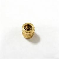 China 12x12mm M10x1 Raw Brass Cross Connector for Lighting Fixtures Corrosion Resistant for sale