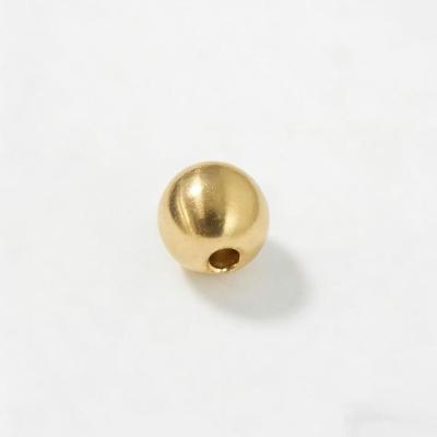 China Solid Brass Ball Joint 20mm Diameter M6x1 Thread Raw Unfinished for Lamp Making for sale