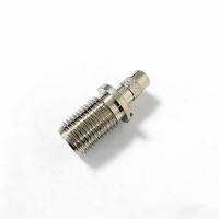 China Chrome Plated Brass Lighting Connector M10x1 Thread 12x28mm for sale