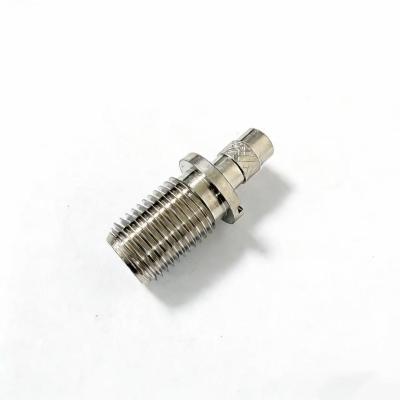 China Chrome Plated Brass Lighting Connector M10x1 Thread 12x28mm for sale