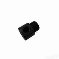 China Brass M10x1 Thread Black Finish Lighting Fixture Accessory 13mm x 17mm for sale
