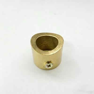 China Solid Brass Lighting Accessory 20mm x 17mm Raw Unplated for Fixture Assembly for sale