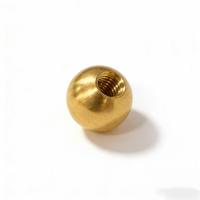 China Brass Ball Joint D10 M4x1 Raw Finish for Lighting Fixtures Decorative Hardware for sale