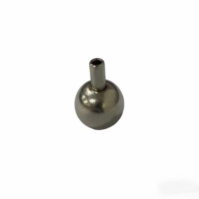 China Brass Accessory 14x20mm Chrome Plated Corrosion Resistant Lighting Fixture Connector for sale