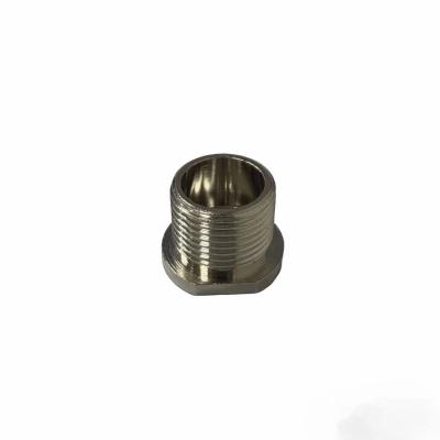 China Chrome Plated Brass Lighting Accessory M13x1 Thread 16mm OD 12mm Length for sale
