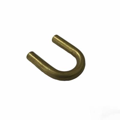 China Brass Curled Tube 27mm x 31mm M5x1 Internal Thread for Lighting Fixture Hardware for sale