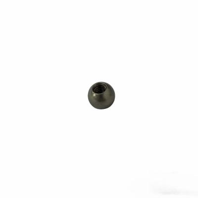 China Solid Brass Ball Joint M4x1 12mm Diameter Chrome Plating for Lighting Fixtures for sale