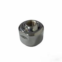 China Chrome Plated Brass Lighting Accessory 32mm OD 24mm Length M10x1 Thread for sale