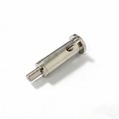 China 15x42mm Chrome Plated Brass Cable Blocker Corrosion Resistant Cable Gripper for Lighting Fixtures for sale