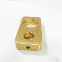China Solid Brass Lighting Accessory 25x46mm M4x1 Thread Raw Finish for Fixture Assembly for sale