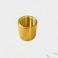 China Brass Lighting Fixture Accessory 20x20mm M16x1 Thread Raw Finish Industrial Hardware for sale