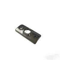 China Chrome Plated Iron Sheet 29x13x6mm for Lighting Fixture Hardware Connector for sale
