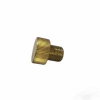 China Solid Brass 16mm x 18mm Raw Finish Connector for Lighting Fixtures for sale