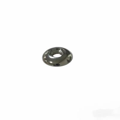 China Brass Lighting Connector 30mm x 5mm Chrome Finish Corrosion Resistant for Fixture Hardware for sale